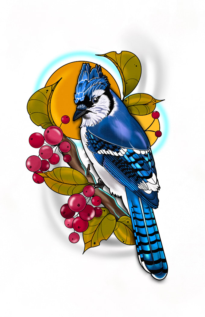 Create a custom, full colour neo traditional tattoo design by J_mcg ...