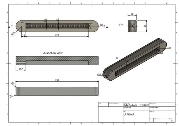 Dimension your step, or iges and provide a pdf,dwg, dxf,or csv by ... Dimension your step, or iges and provide a pdf,dwg, dxf,or csv by ...