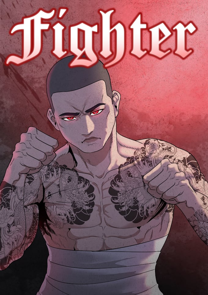 Make manga, manhwa, comic illustration for your book cover by Kuruint ...