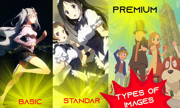 Background removal for anime and games images by Art_style_mx | Fiverr