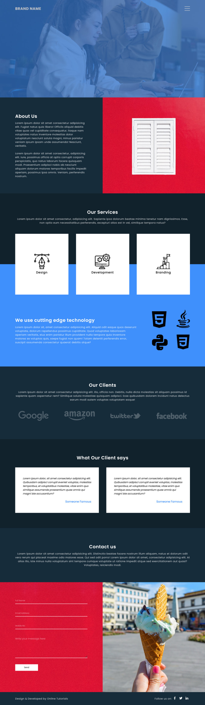 Design Responsive Website In Css Grid Flexbox Bootstrap5 With Sass By Tamanna122 Fiverr