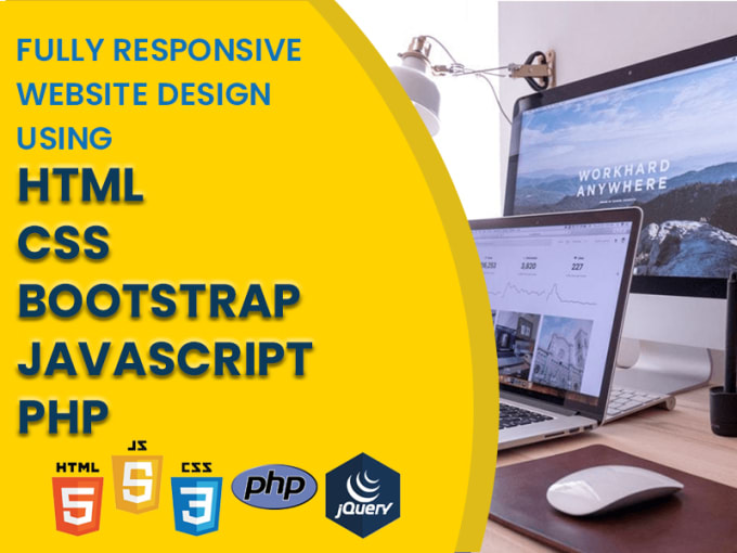 Web Development Html Css Js Php Ajax And Database Mysql By Devopslogics Fiverr