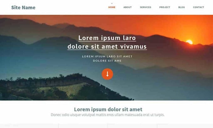 Transform Psd And Figma Into A Stunning Html Css Bootstrap Sass And