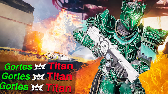 Design 3d youtube thumbnails for destiny 2 and halo by Solclipse | Fiverr
