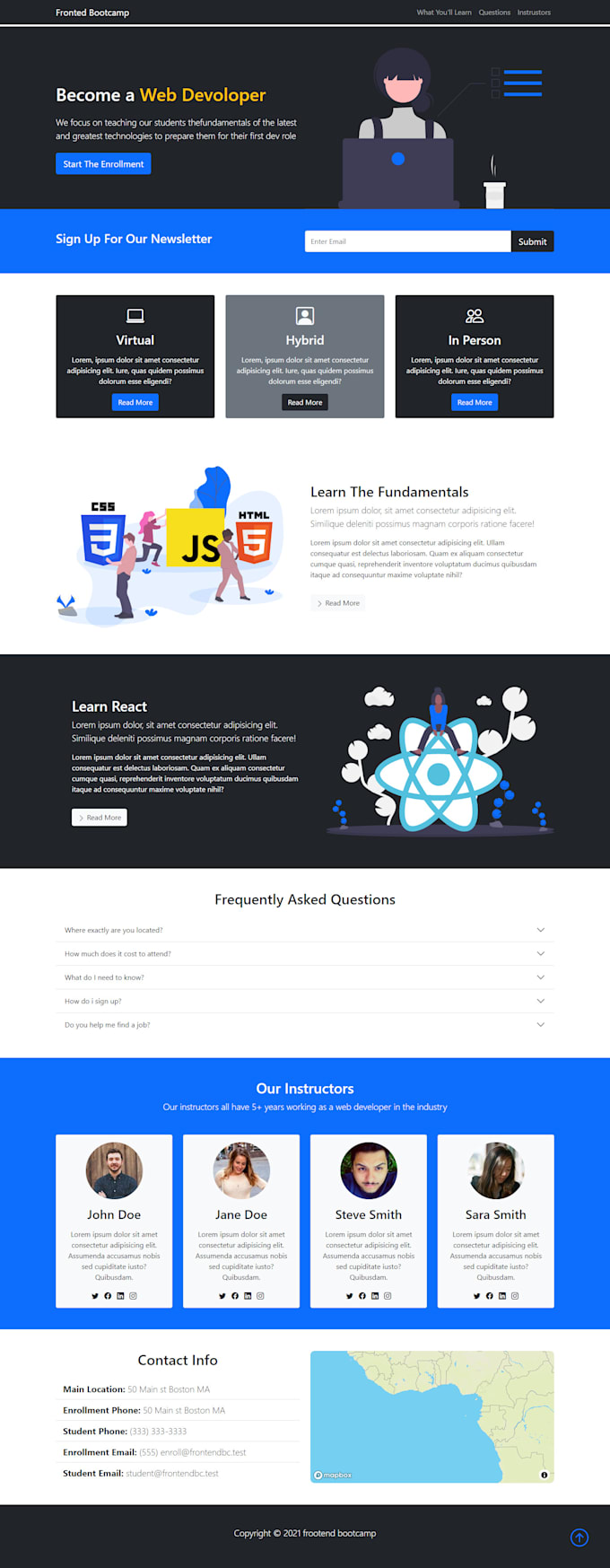 Develop html, css, javascript web pages by Shakibbal | Fiverr