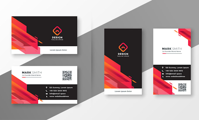 Design printable or a digital business card or mini website by ...