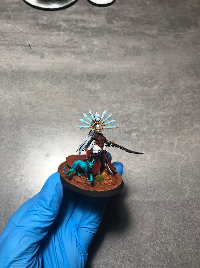 Paint tabletop miniatures and armies for you by Adamkisielewski | Fiverr