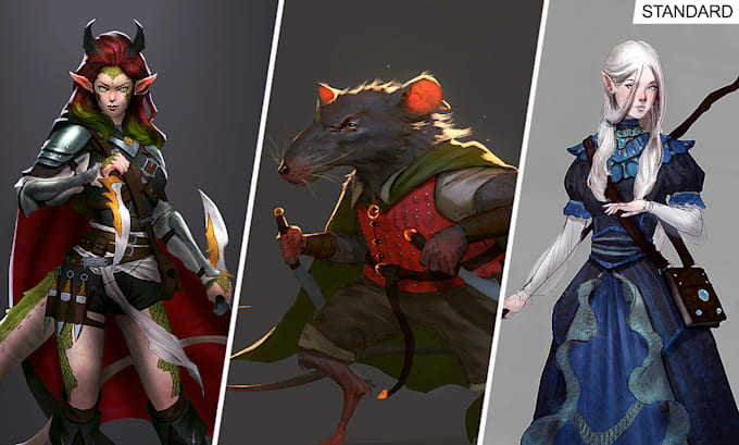 Create high quality character art by Matijaobrovac | Fiverr