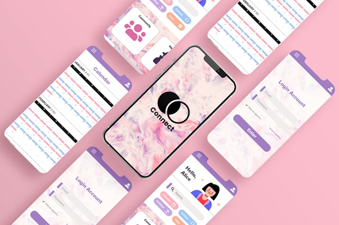 Create a nice app design for you by Oscarmentefria | Fiverr