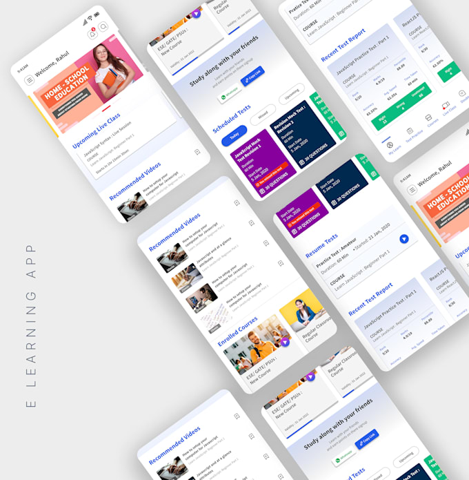 Design website mobile app ui ux in figma zeplin or adobe xd by Lataui ...