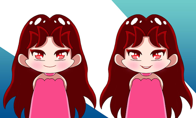 Make chibi style reactive pngs for your pngtuber by Willful_dsgn | Fiverr