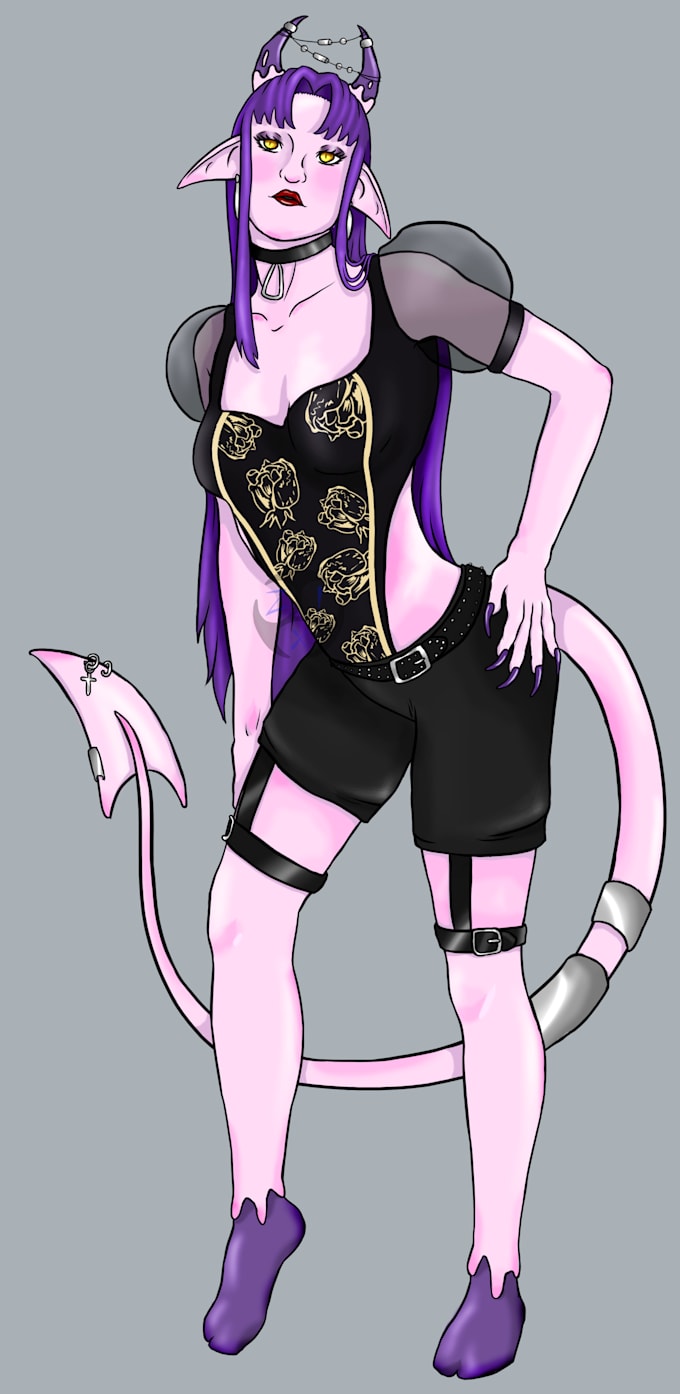Draw Your Favorite Ocs By Shady Zix Fiverr