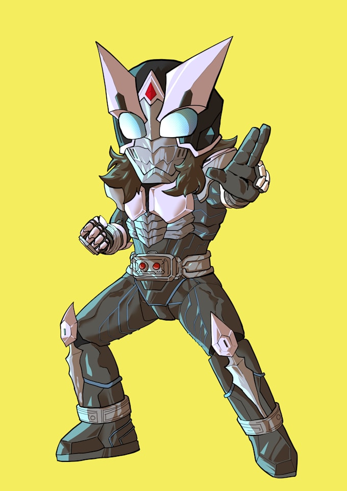 Draw cute and cool anime chibi character by Ericandyart | Fiverr