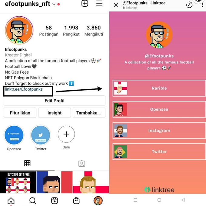 Setup linktree bio link landing page for business instagram,twitter and more by Joe100x | Fiverr