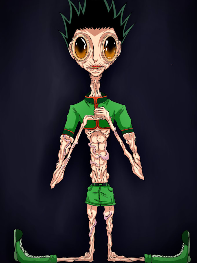 Draw extremely cursed versions of cartoon characters by Mhb_art | Fiverr