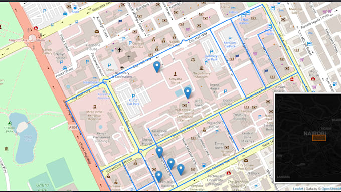 Digitize geographical data and make 2d maps by Bitokmeshack | Fiverr