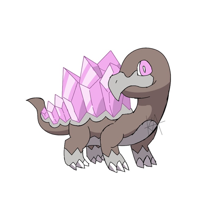 Create a simple fakemon concept for you by Kajiatsui | Fiverr