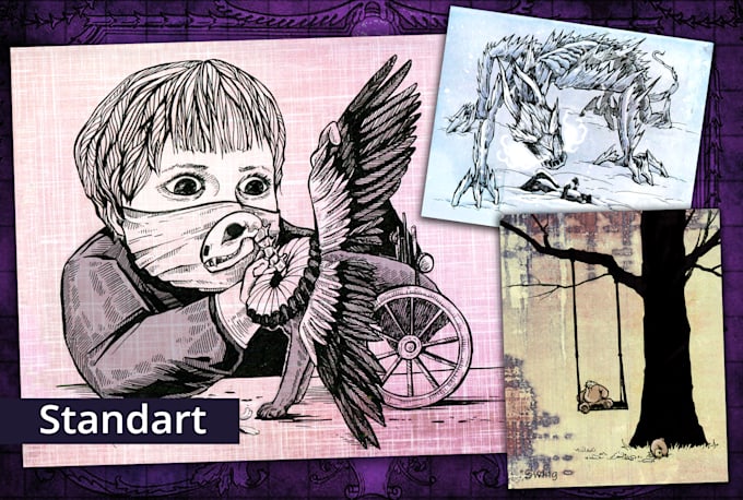 Draw your nightmare, inner monster and any horror story by Yan_janet ...