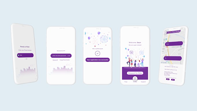Design a great user interface for your mobile app by Robertrotimi | Fiverr