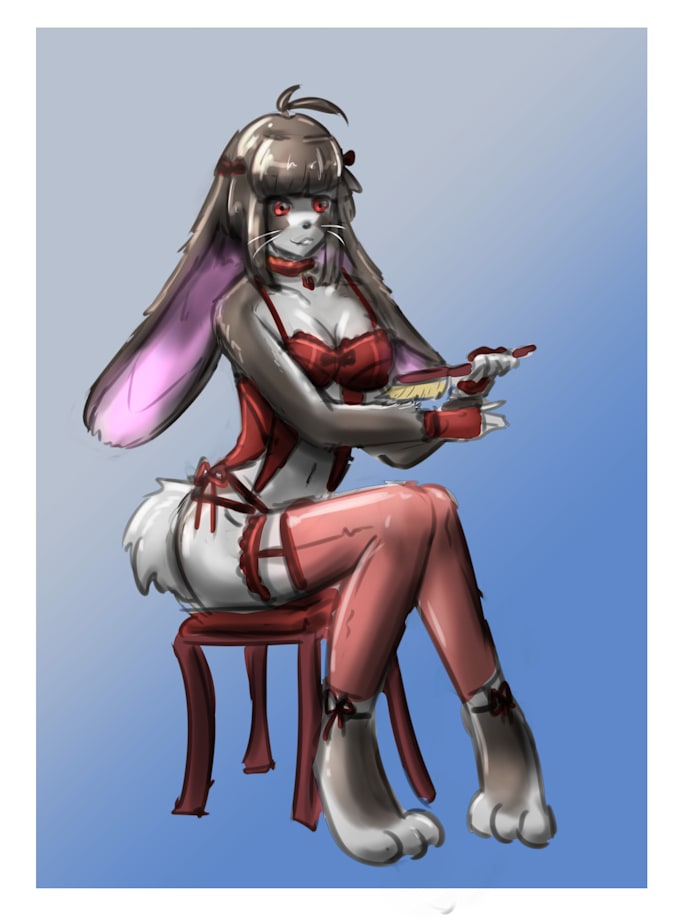 Draw or design your fursona, furry fanart, oc, sfw or nsfw by Xearion | Fiverr