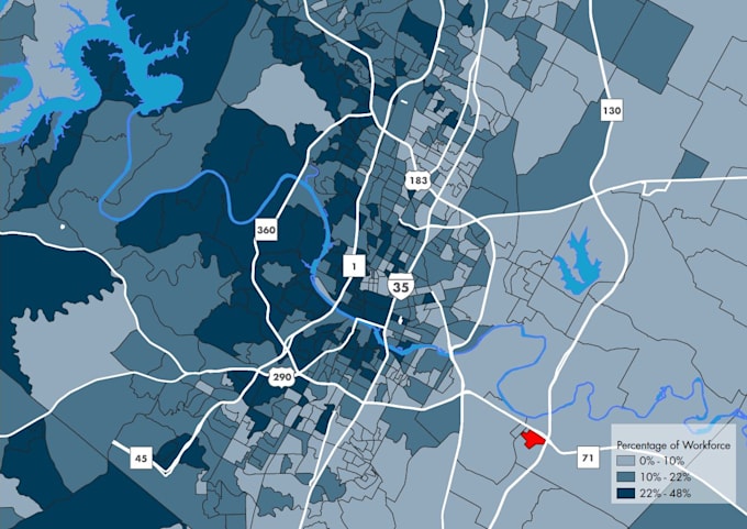 Design a fully customized map for your real estate marketing needs by ...