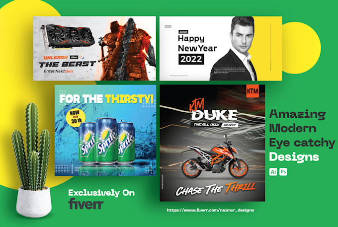 Design amazing social media , event, ads and web banner by Naimur ...