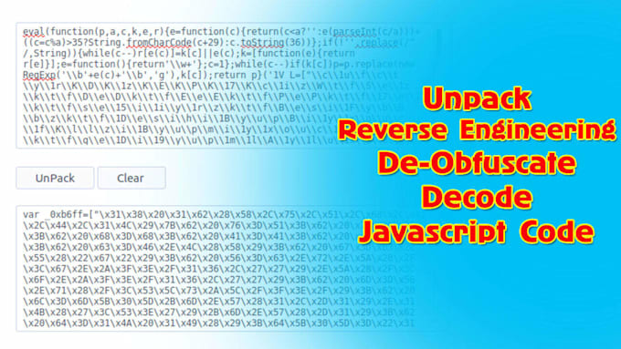 Decodificar, desofuscar, descifrar código javascript codificado Decodificar, desofuscar, descifrar código javascript codificado