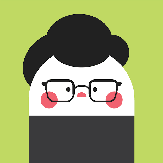 Create a minimal and iconic profile picture of you by Rgbdarrel | Fiverr