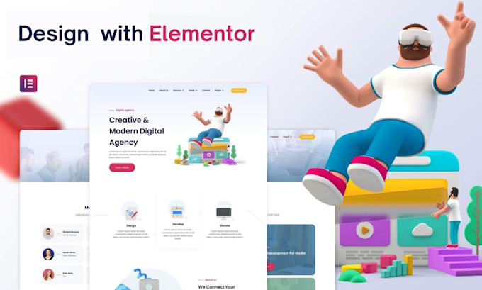 Build wordpress website design with elementor pro by Developer_nimul ...