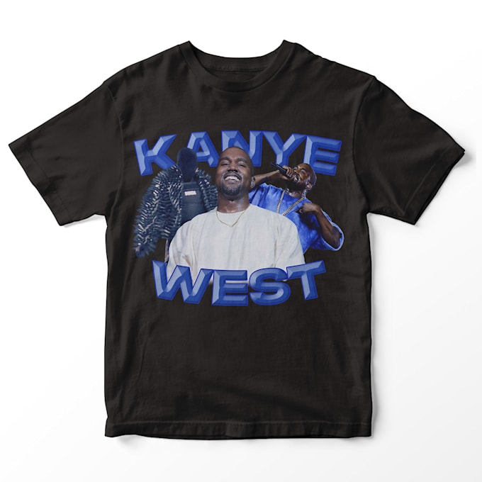 Design a vintage style bootleg rap tshirt by Movioarts | Fiverr
