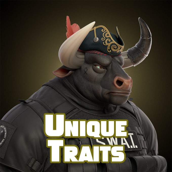 Design 3d character nft collection of 1k 10k 100k arts by Designer_ok ...