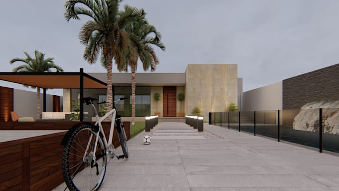 Provide professional high quality realistic rendering by Ahmed_yunbeawi ...