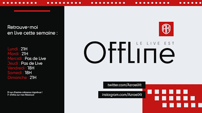 Design unique animated stream assets for twitch by Dsgjohnson | Fiverr