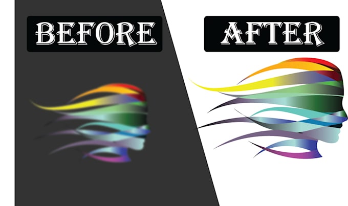 Do vector tracing, redraw, remake, redesign convert image to vector by ...