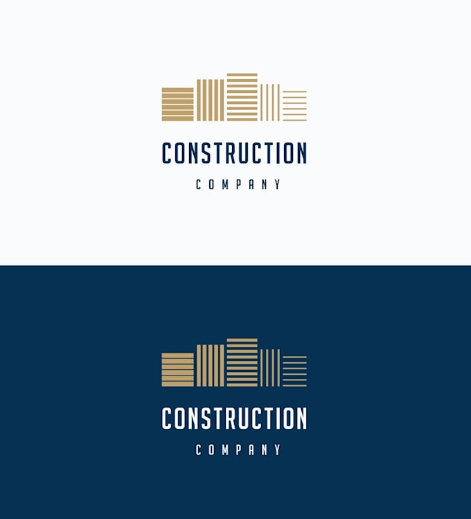 Create great high quality construction logo with free source file by ...