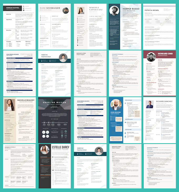 Design and rewrite professional resume, cv, cover letters by Santibd95 ...