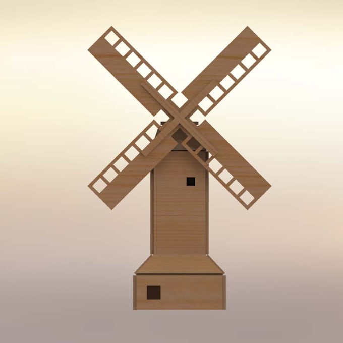 Sell you plans to build a model of the 4s windmill out of matchstick by ...