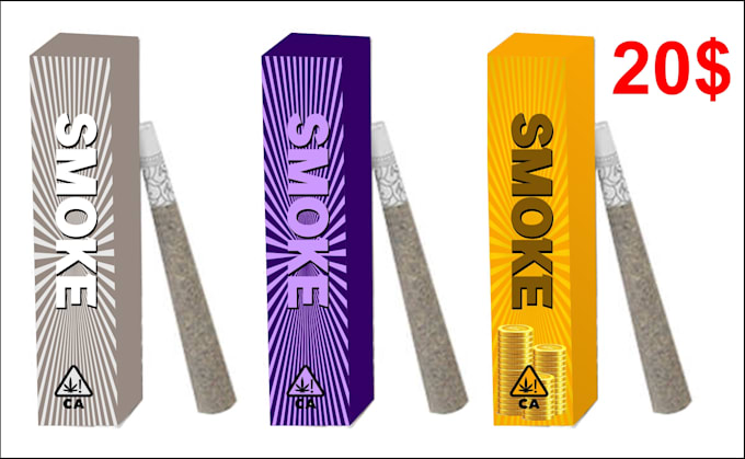 Design cbd or pre roll label, boxes and packaging design by Hina7505 ...
