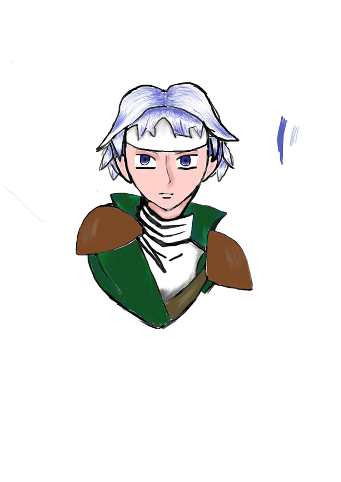 Create a drawing of any oc and fire emblem character by Dtemporium | Fiverr