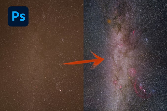 Stack and edit your astrophotography images by Marcpucker | Fiverr