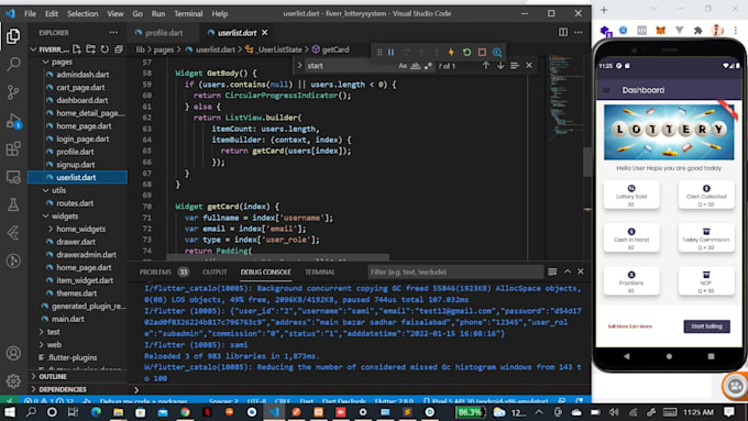 Create android and ios app using flutter by Imsami67 | Fiverr