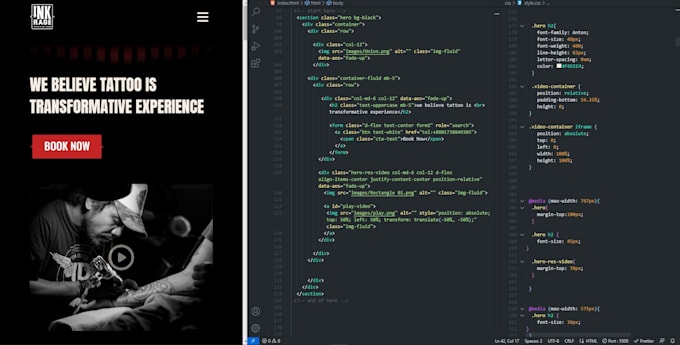 Redesign and customize html css websites by Mdmazharulis152 | Fiverr