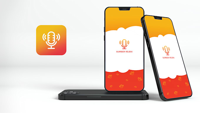 Design stunning mobile app icons logo and splash screen for ios and ...