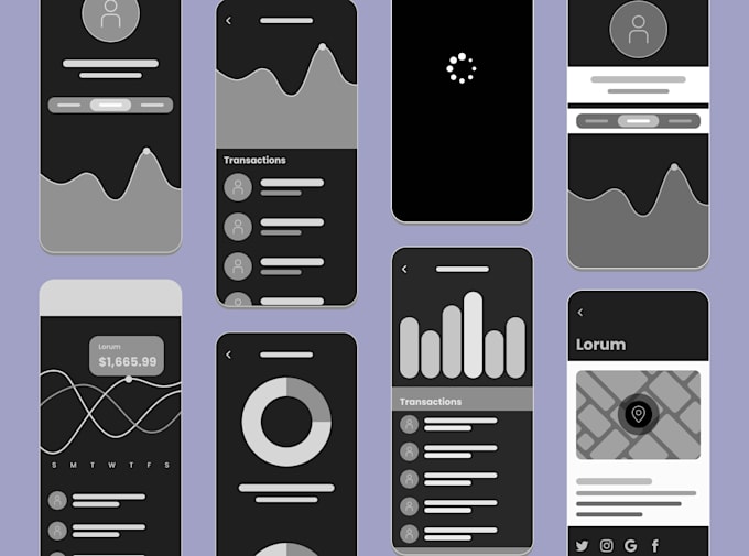 Create grayscale ux wireframes for your mobile app by Happypathdesign ...