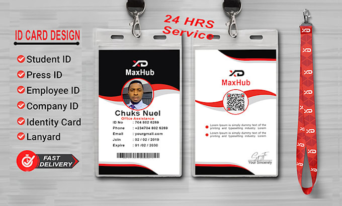 Design luxury id cards for professional identity by Cenchrus | Fiverr