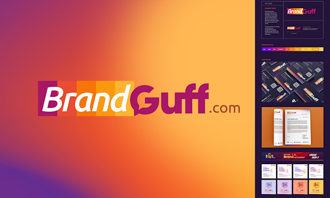 Design clean modern logo and brand identity guide by Czanrizal | Fiverr