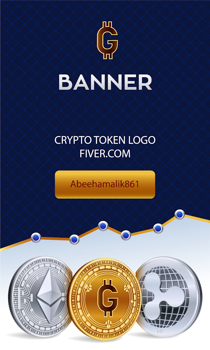 Design a top notch cryptocurrency token logo by Abeehamalik861 | Fiverr