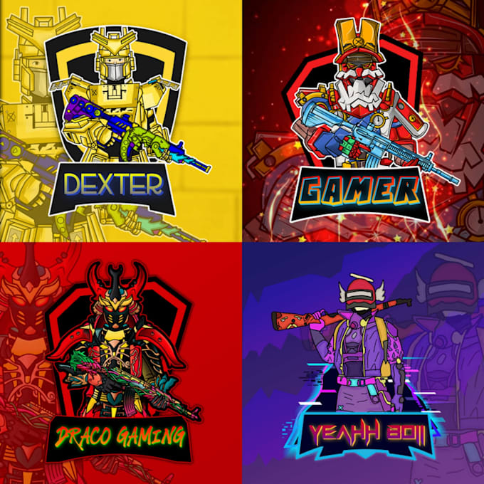 Design a animated gaming logo by Shaikh_ahmed6 | Fiverr