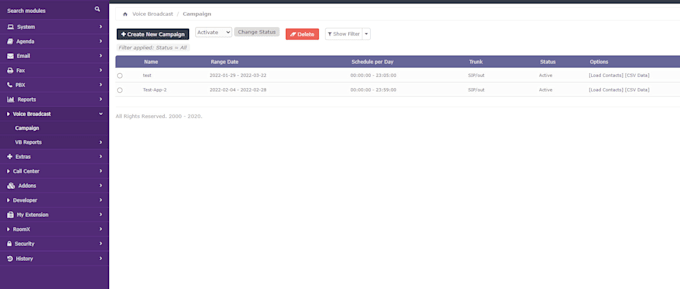 Develop issabel voice broadcast module by Nahidtct | Fiverr
