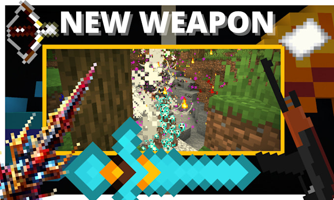 Create your dream weapon in minecraft by Ezepar | Fiverr